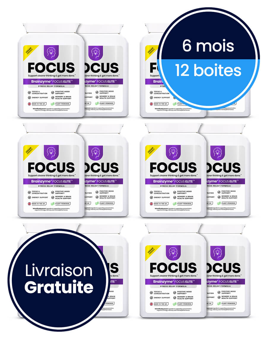Support pour le TDAH | Brainzyme® FOCUS ELITE™ – Brainzyme.FR