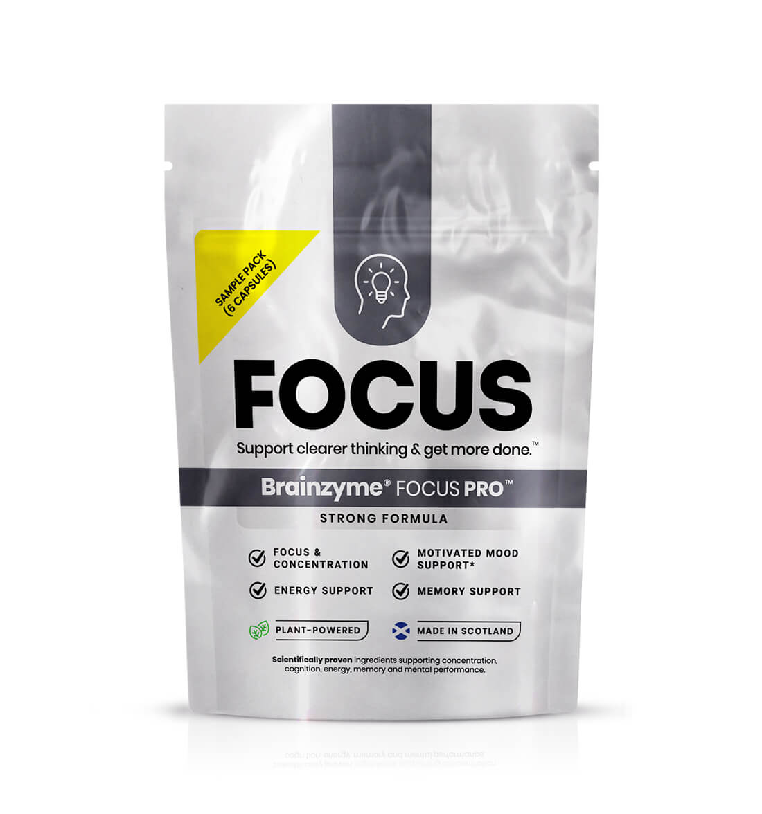 Brainzyme® FOCUS PRO™ (6 capsule sample pack) – Brainzyme.FR